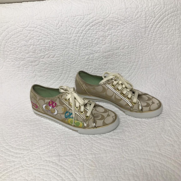 Coach | Shoes | Coach Dee Signature Sneakers | Poshmark